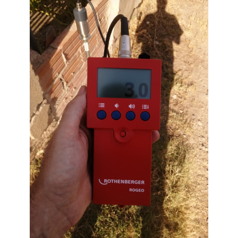 Detector de fugas de agua Rothenberger Rogeo