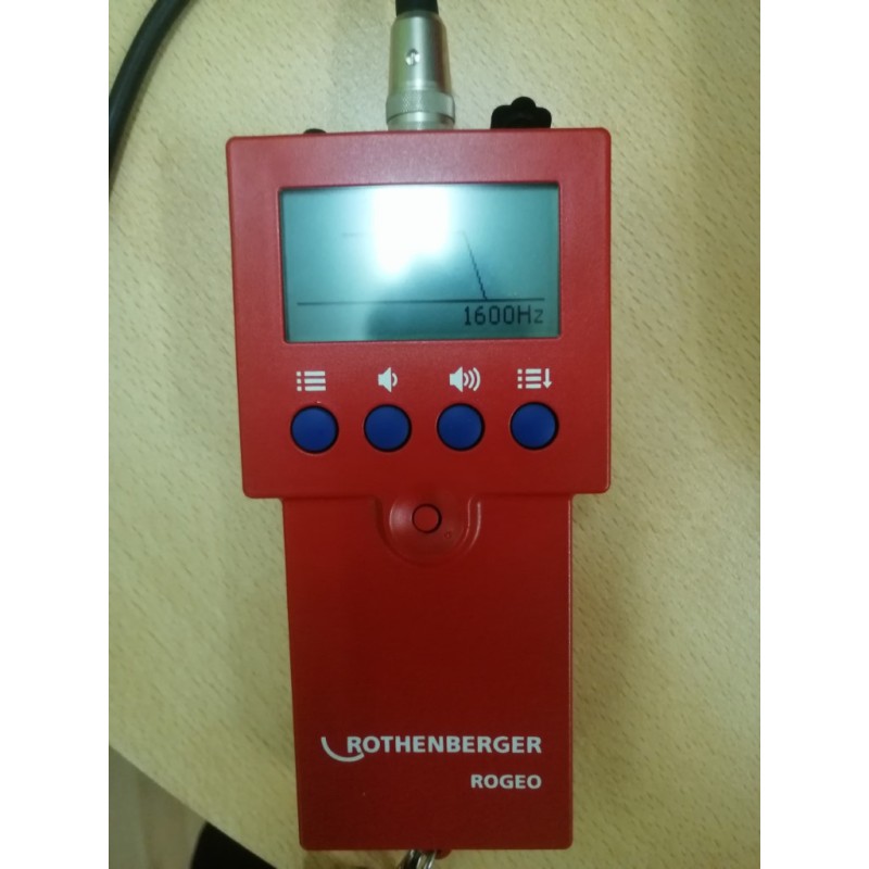 Detector de fugas de agua Rothenberger Rogeo