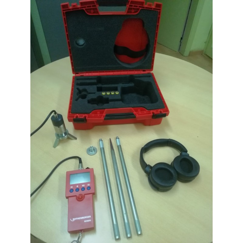 Detector de fugas de agua Rothenberger Rogeo